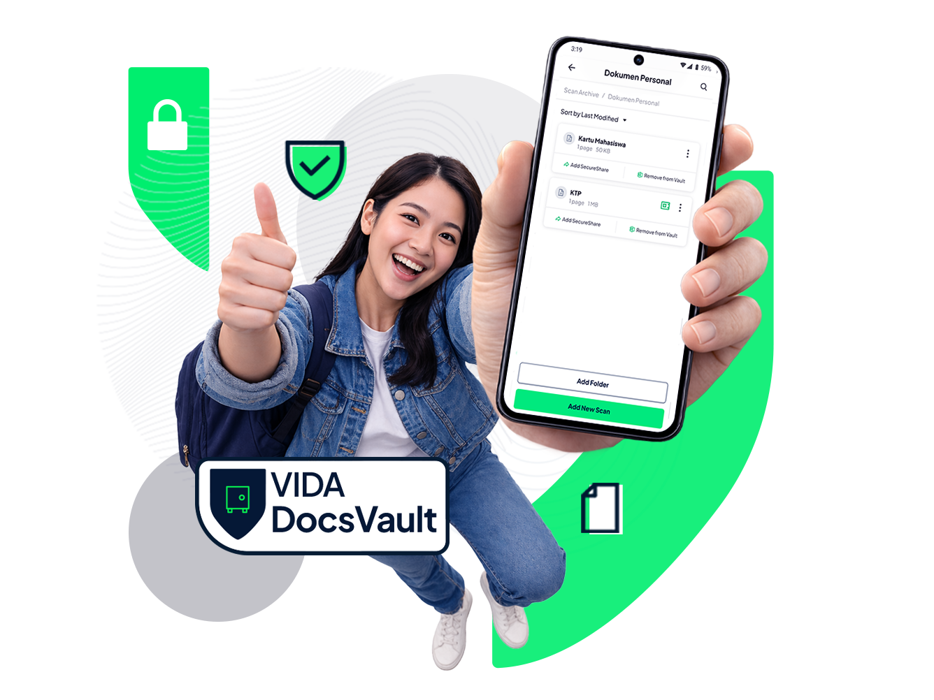 DocsVault: Lock and Store Documents Safely | VIDA